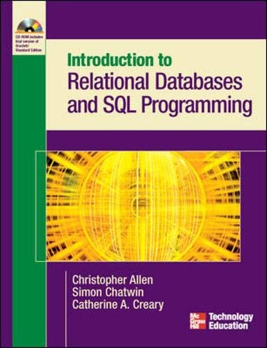 Introduction to Relational Databases - Christopher Allen, Catherine ... Introduction to Relational Databases - Christopher Allen, Catherine ...